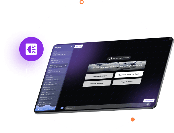 Avitor.ai | AI Private Jet Booking Platform for Brokers and Operators